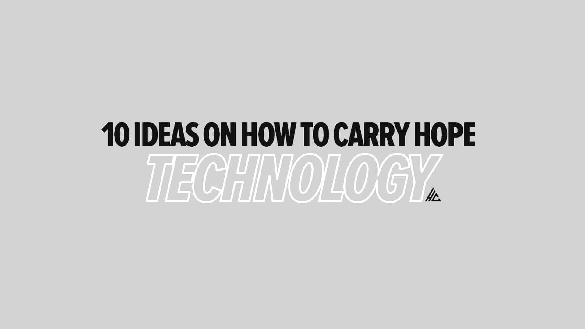 Resources – Hope Carrier